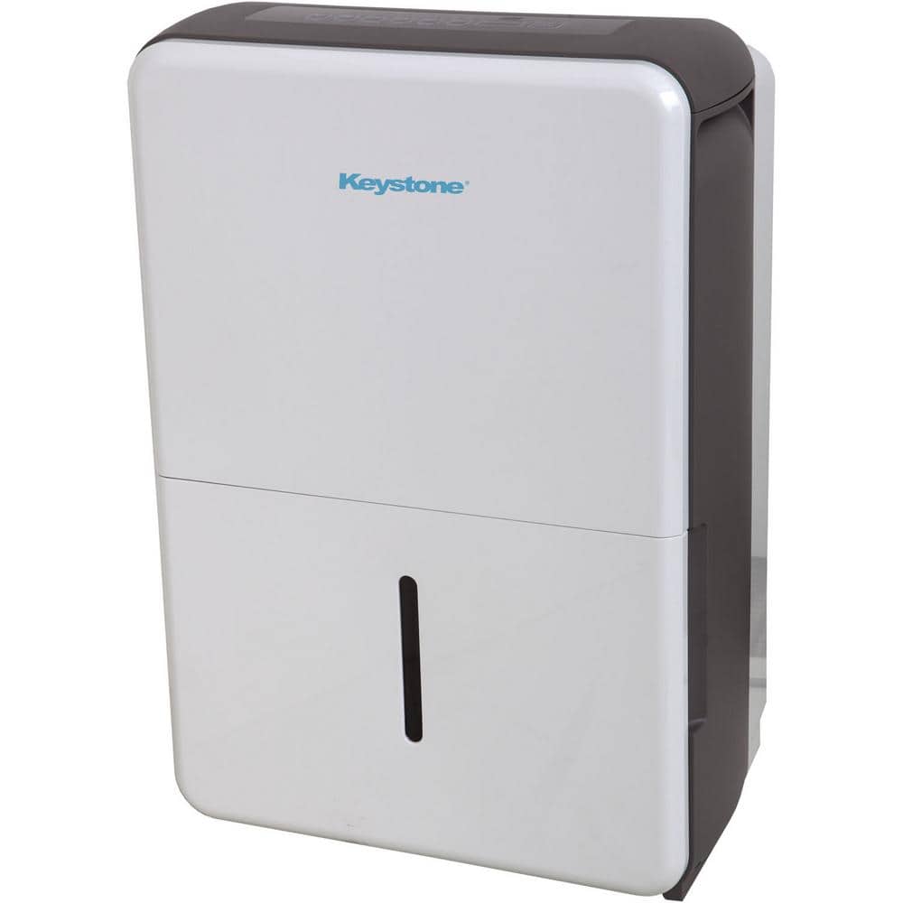 Keystone 50 pt. 4,500 sq. ft. Portable Dehumidifier for Extra Large ...