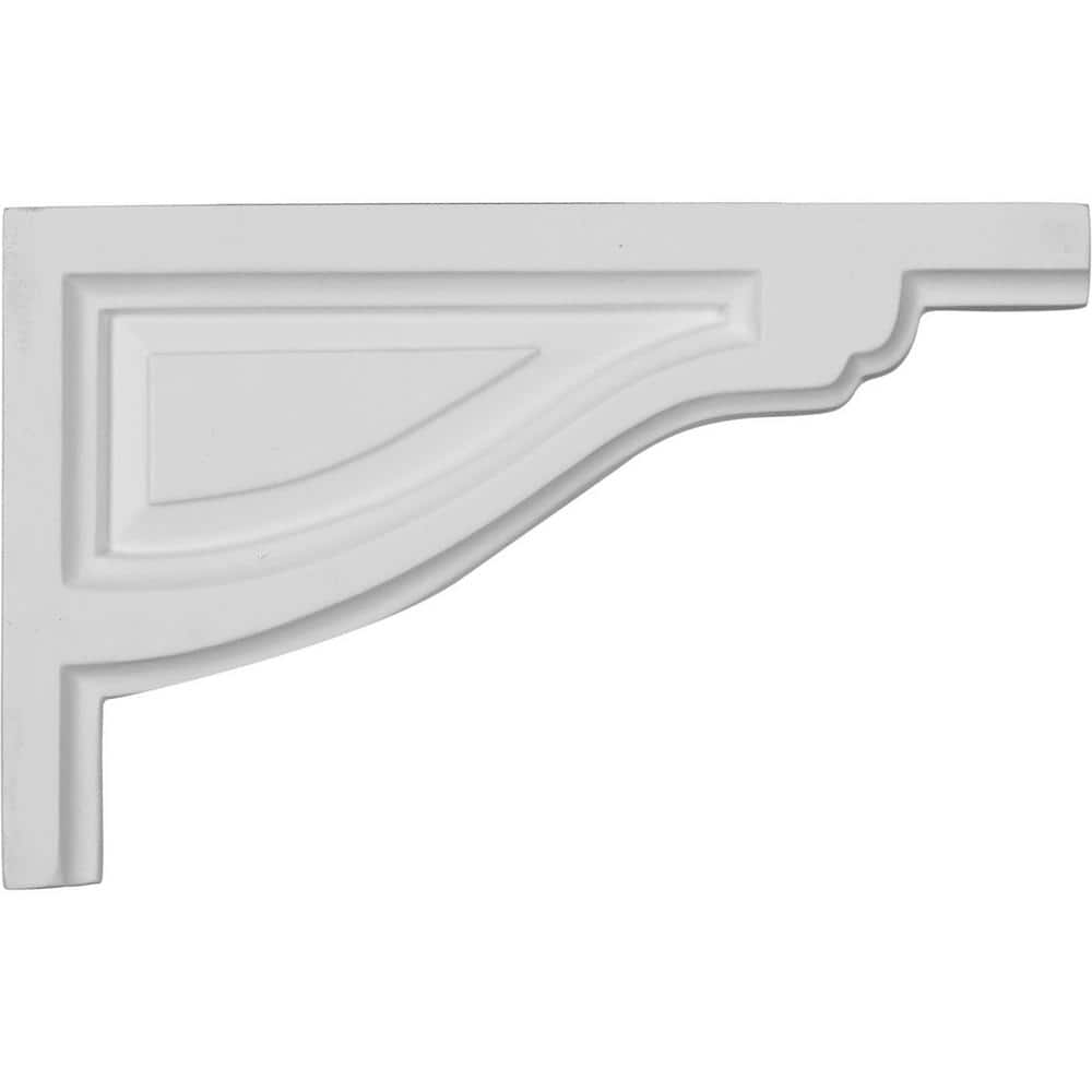 Ekena Millwork 1/2 in. x 8 in. x 5 in. Polyurethane Right Small ...