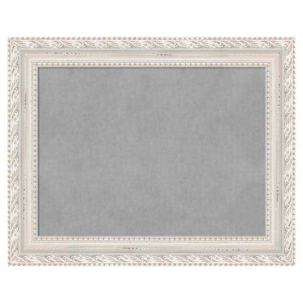 Amanti Art Opera Off White 30 in. x 24 in Framed Magnetic Board ...