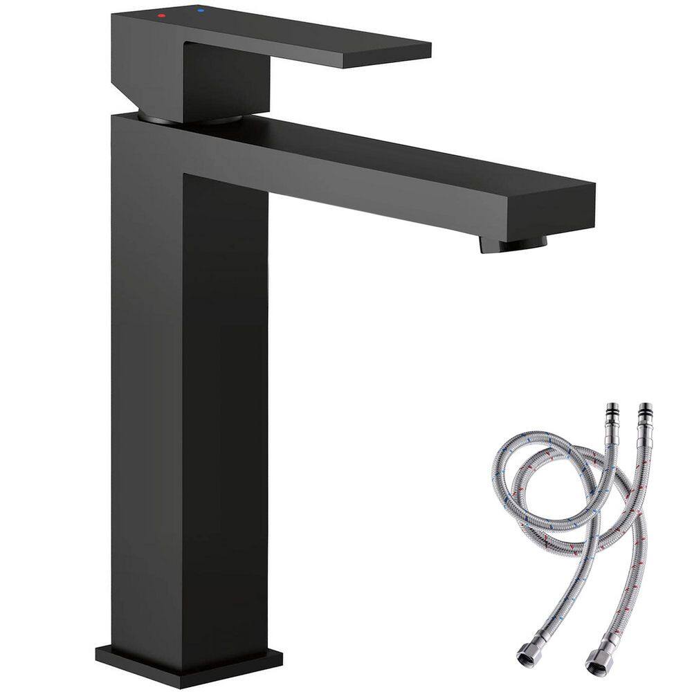 ruiling Basin Faucet Single Handle Single Hole Bathroom Faucet with 15 ...