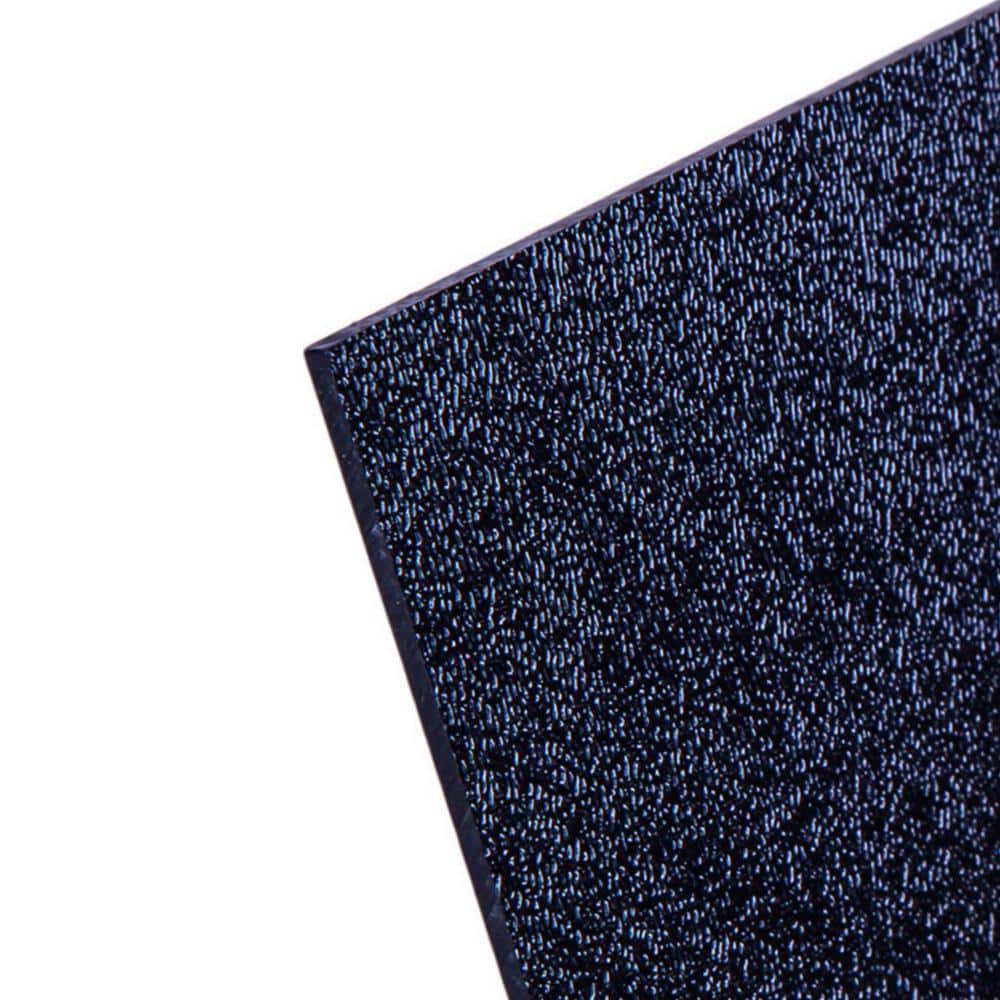 POLYMERSHAPES 18 in. x 24 in. x 0.093 in. Black Textured Waterproof ...