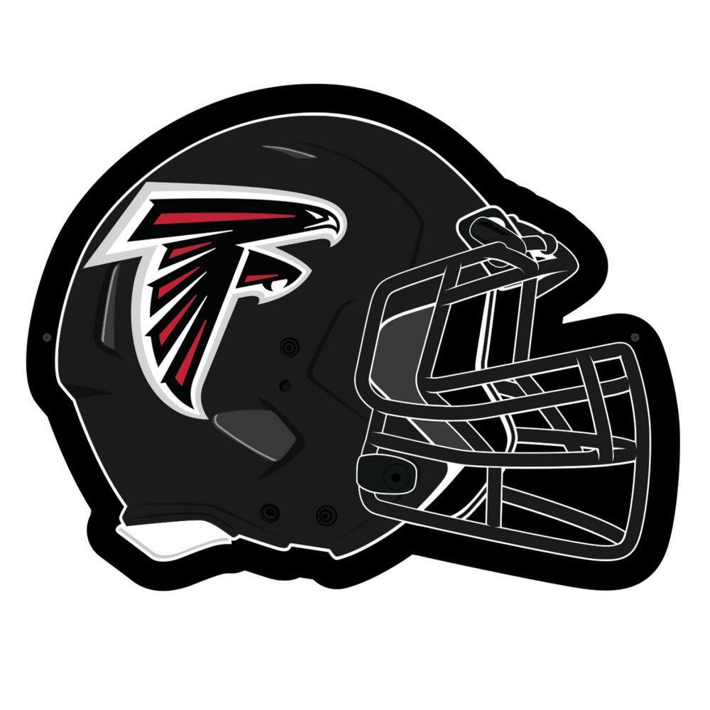 Evergreen Atlanta Falcons Helmet 19 in. x 15 in. Plug-in LED Lighted ...