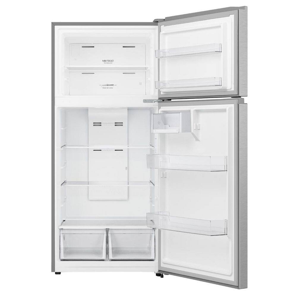 Vissani 18 cf Top Freezer Refrigerator-Stainless Look-E*Star-Garage ...