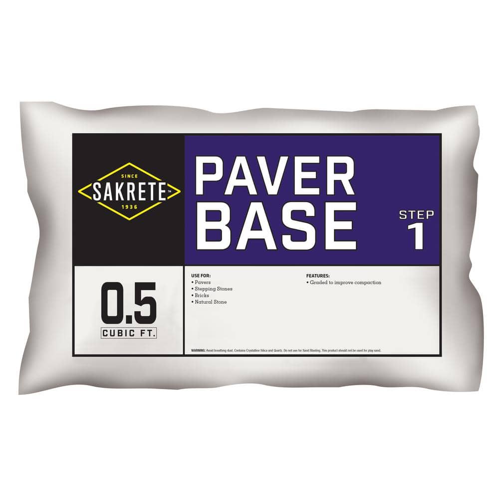 SAKRETE 1/2 cu. ft. Paver Base Mix 100061837 - The Home Depot