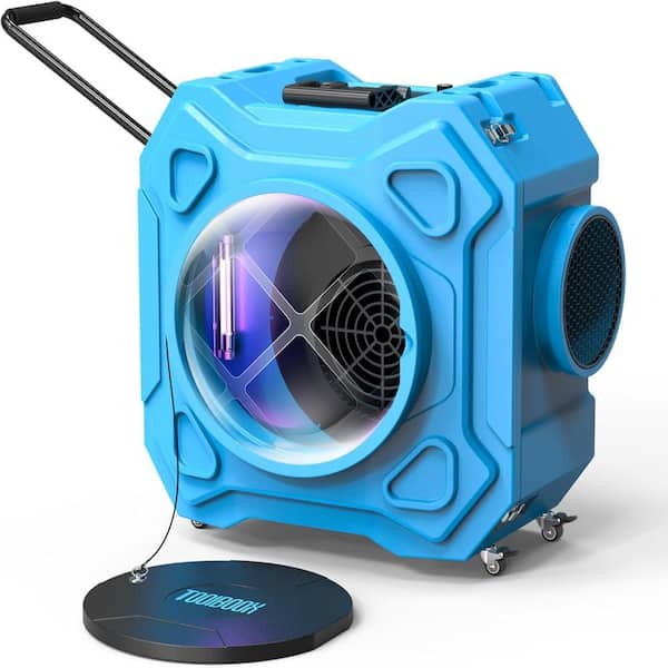 Stbine 970CFM 3-Stage HEPA Air Scrubber, Portable Negative Air Machine ...