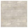 Marazzi Developed by Nature Pebble 4-1/4 in. x 12-7/8 in. Glazed ...