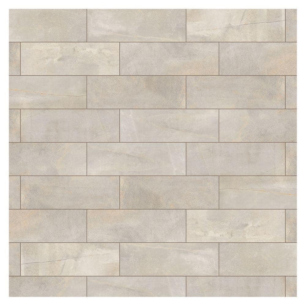 Marazzi Developed by Nature Pebble 4-1/4 in. x 12-7/8 in. Glazed ...