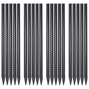 NVNOO 1/2 in. x 24 in. Heavy Duty Landscape Rebar Timber Spikes with ...