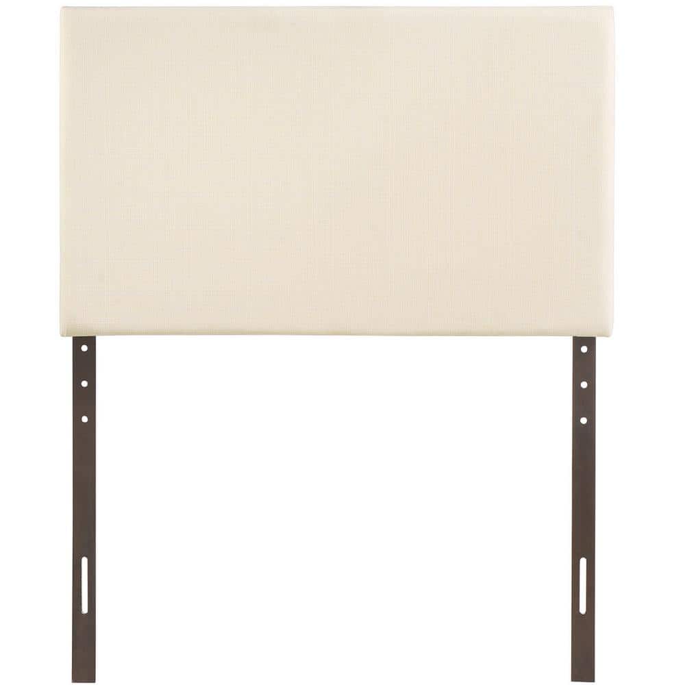 MODWAY Region Ivory Twin Upholstered Headboard MOD-5214-IVO - The Home ...