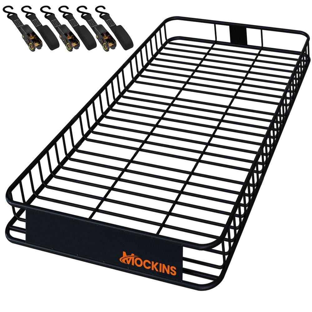Reviews for Mockins 90-in. x 50-in. x 6-in. XXL Roof Rack Basket with ...