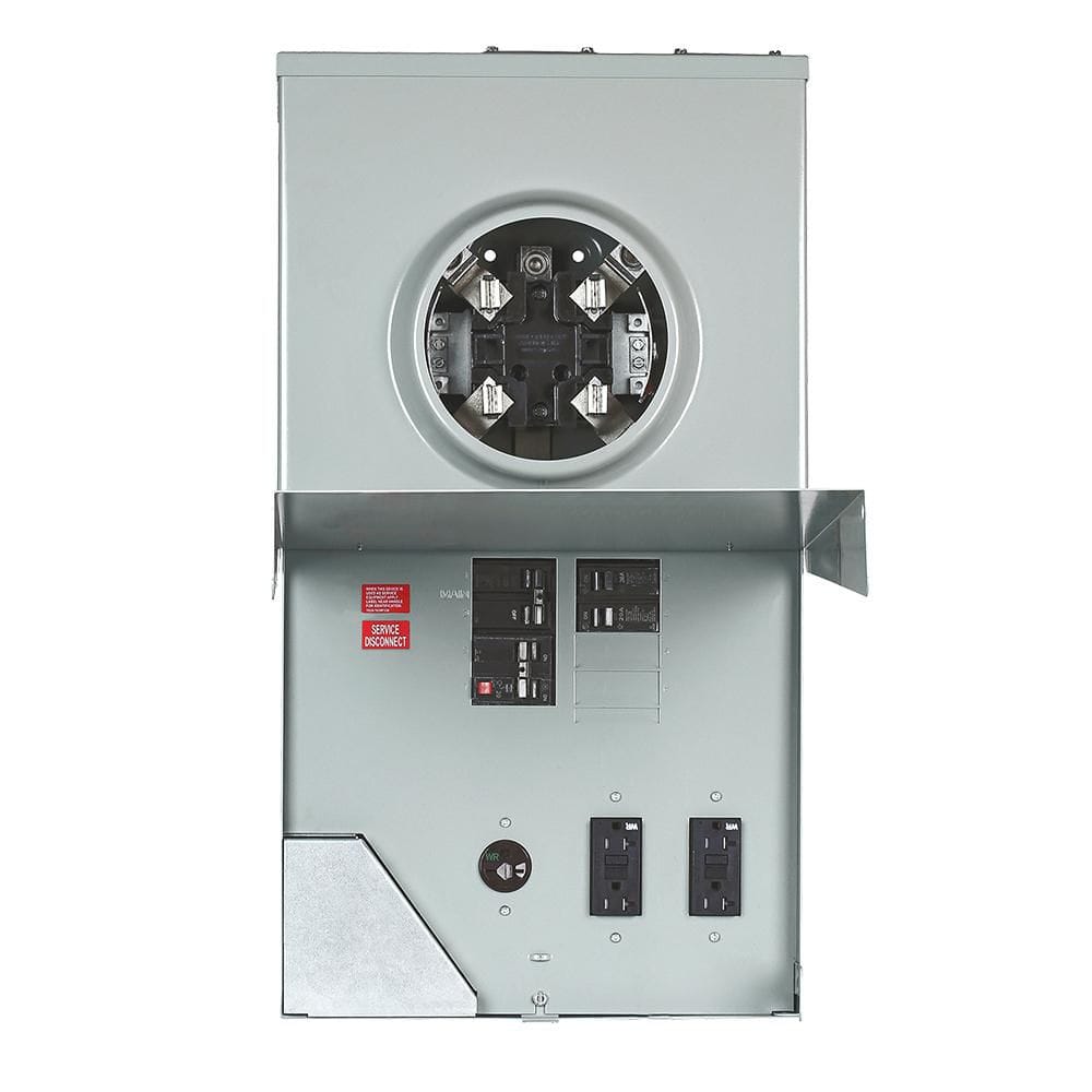 Midwest Electric Products 100 Amp 2-Space 4-Circuit Main Breaker ...