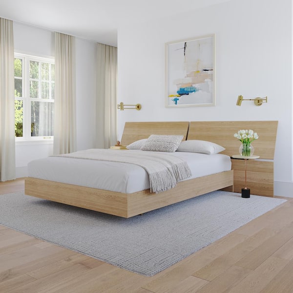 Solid maple queen bed frame store