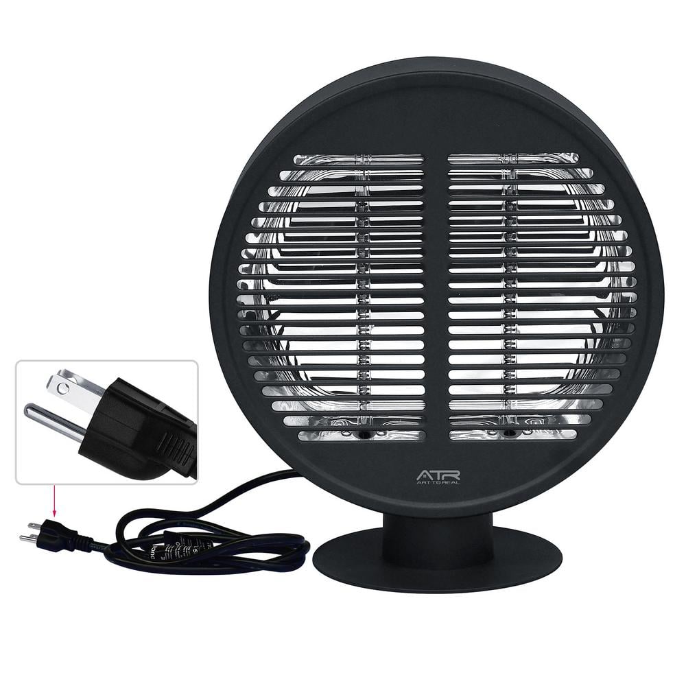 MANCO NEPTUEN LLC 1000-Watt Black Electric Utility Freestanding Forced ...