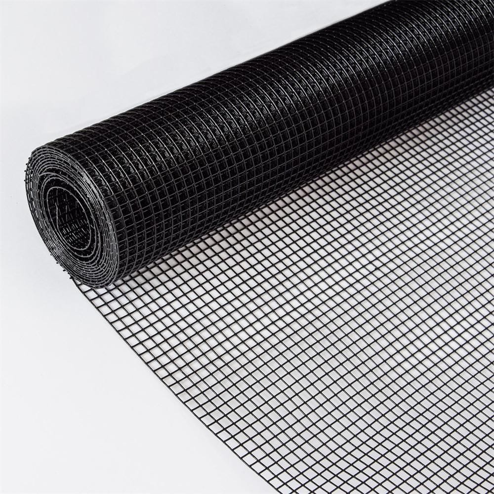 Chicken Wire Fence, 1/4 in. x 24 in. x 50 ft. 21-Gauge Vinyl Coated ...