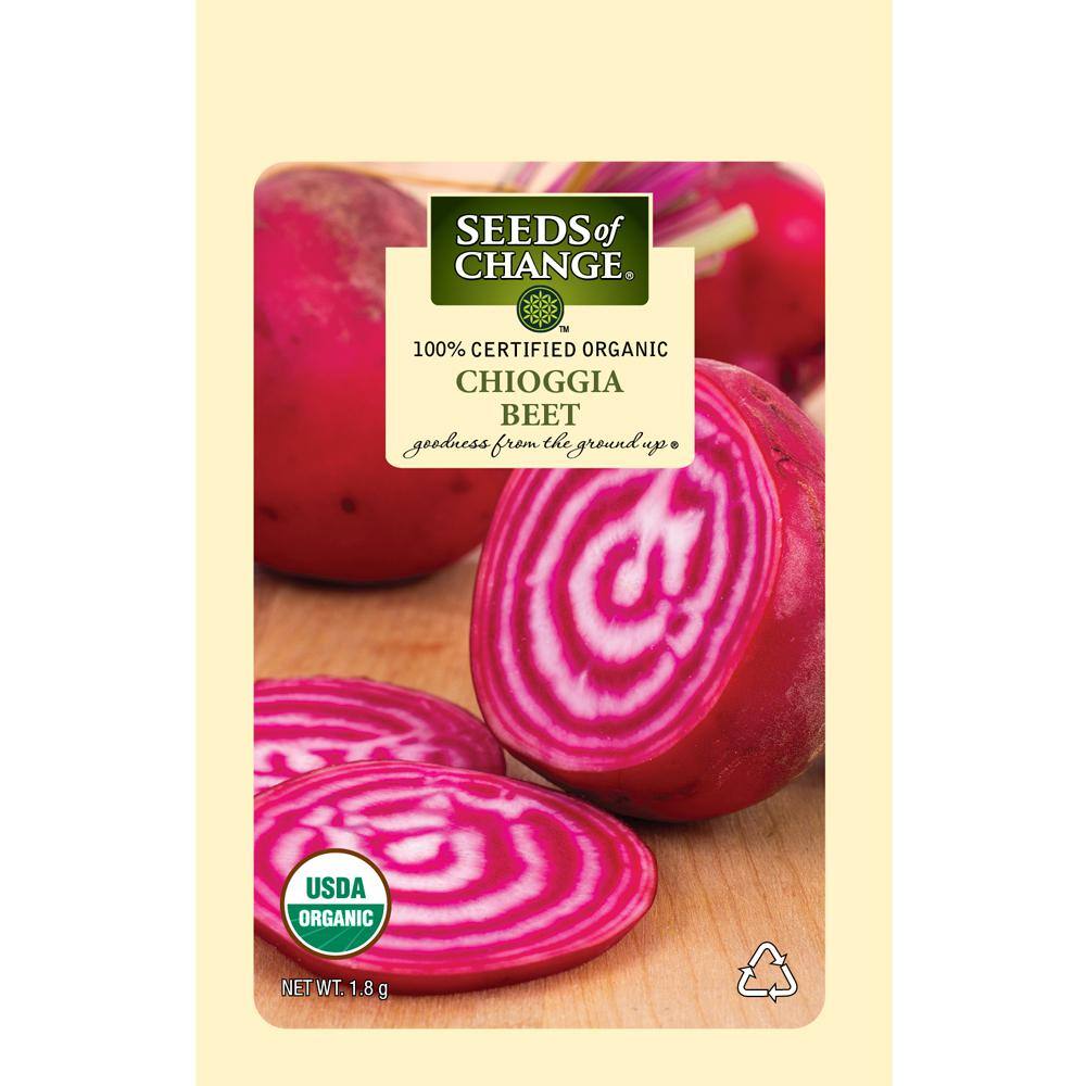 Seeds of Change Organic Chioggia Beet Seed 07411 - The Home Depot