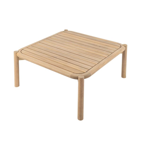 CHRISTOPHER KNIGHT HOME Andarta Light Teak Solid Wood Outdoor Side ...