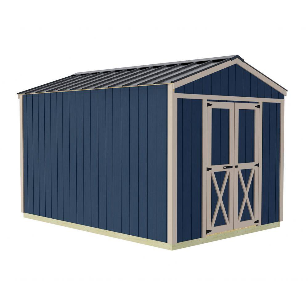 Reviews for Best Barns Handmade Haven Mini 8 ft. x 12 ft. Wood Shed Kit-Cost Effective Premium ...