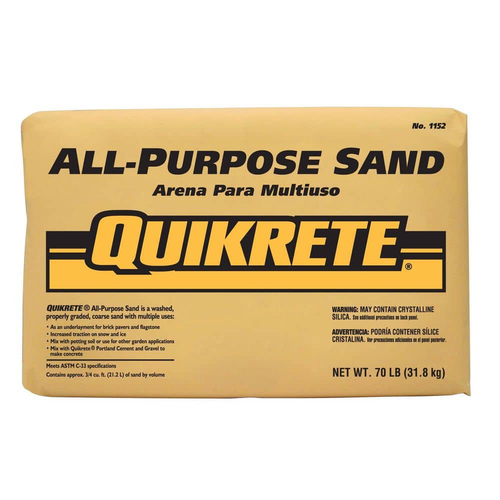 Quikrete 70 lb. All-Purpose Sand 115270 - The Home Depot