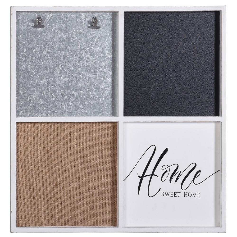 StyleCraft White Combo Board Memo Board DW814842DS - The Home Depot