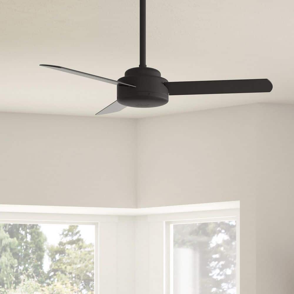 Reviews for Hunter Presto 44 in. Indoor Ceiling Fan in Matte Black with ...