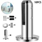 VEVOR Glass Railing Clamp 10-Piece Glass Railing 3.94 in. x 6.3 in ...