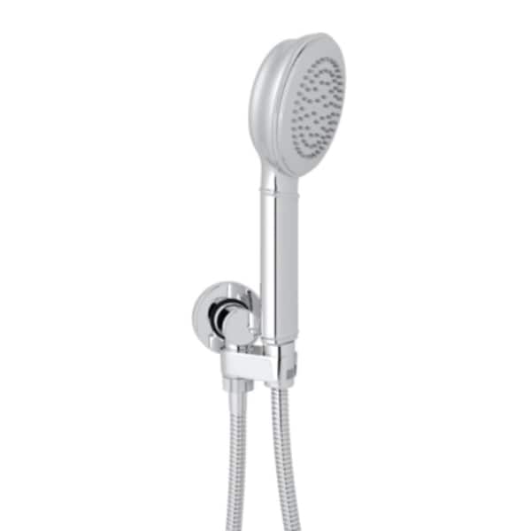 ROHL Bossini Baltera 1 -Spray Round Handshower in Polished Chrome Valve Included C50000/1APC ...