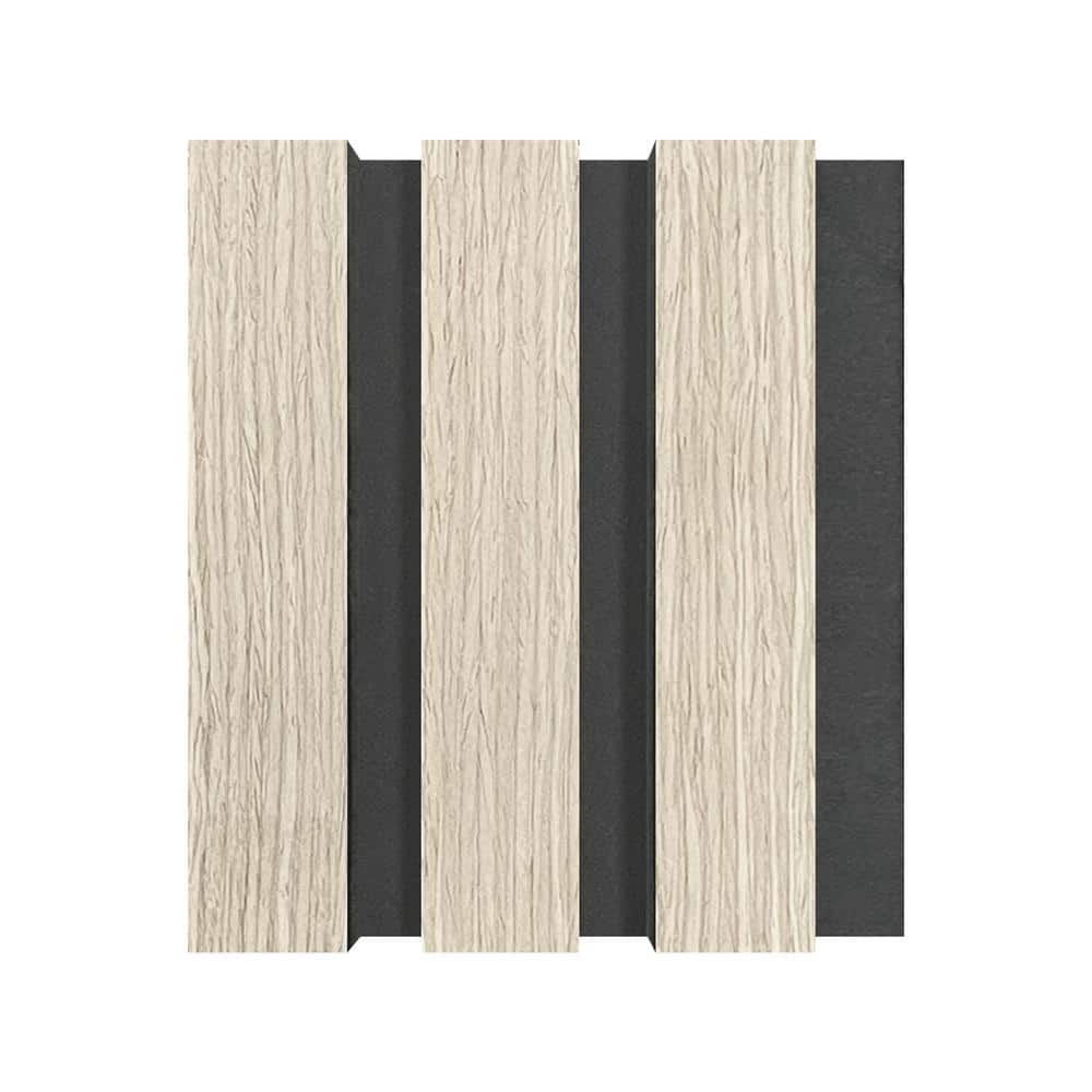 ARK DESIGN 4.6 in. x 4.7 in. x 0.875 in. White Walnut Style Square Edge ...