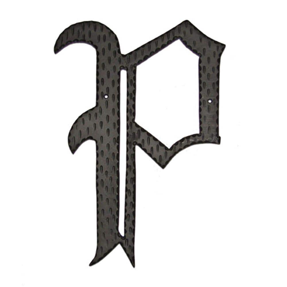 Montague Metal Products 24 in. Home Accent Monogram P HAM-24-P - The ...