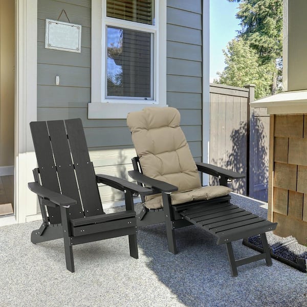 Polywood folding adirondack chairs with cup holders store
