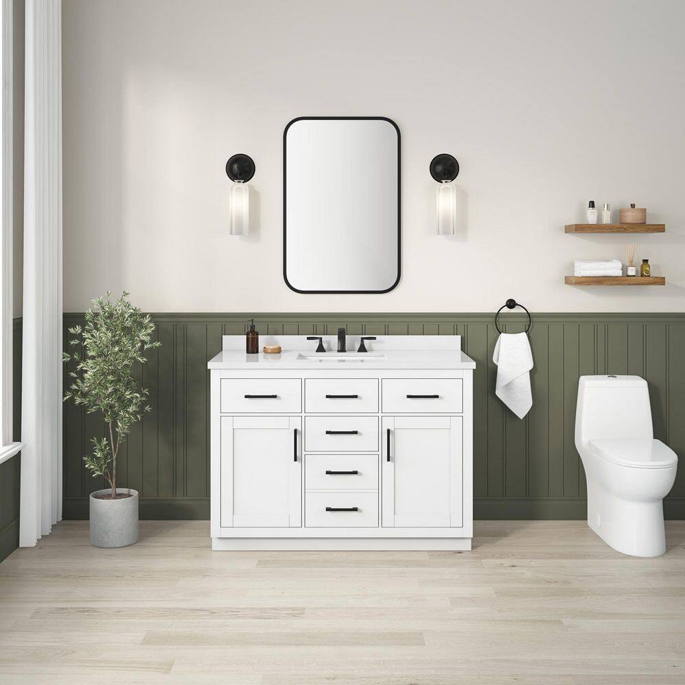 Have a question about OVE Decors Bailey 48 in. Freestanding White Bath ...