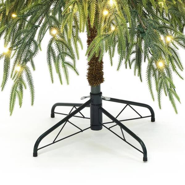 Enchanted Forest 7 Prelit Slim Arizona Spruce Artificial Christmas