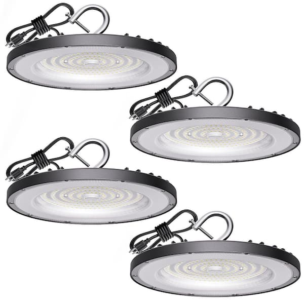 Lukyamzn 4 Pack UFO LED High Bay Light 150-Watt, 21000lm, 5000K ...