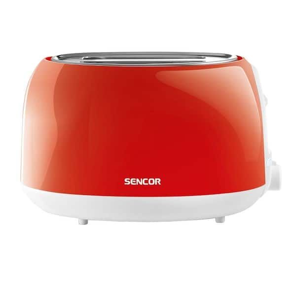 Sencor 2-Slice Solid Red Long Slot Toaster STS2704RD - The Home Depot