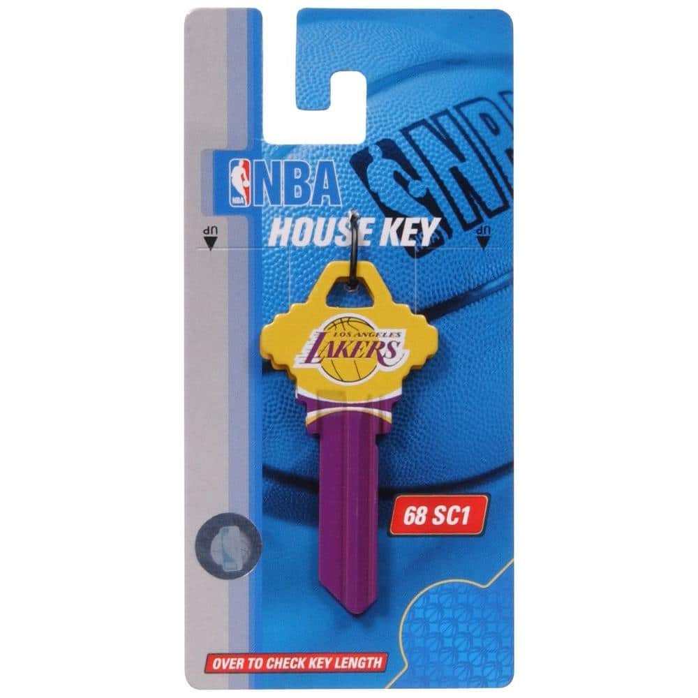Hillman #68 NBA Los Angeles Lakers Key Blank 94096 - The Home Depot
