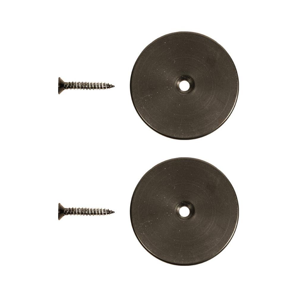 MEADOW LANE 1-15/16 in. Dia Bronze Rail End Stop for EG300 Ladder Rail ...