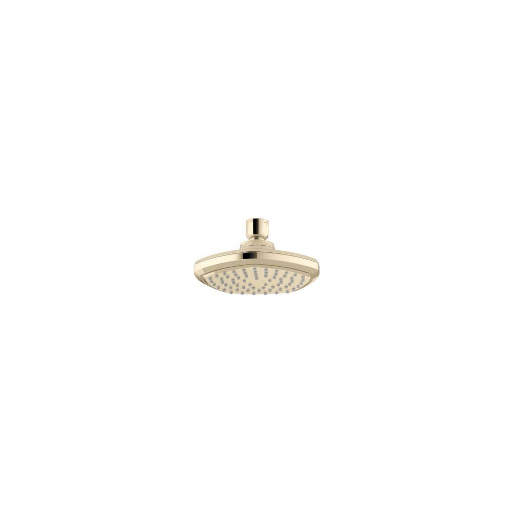 KOHLER Occasion 1-Spray Patterns 1.75 GPM 5.2 in. Wall Mount Fixed ...