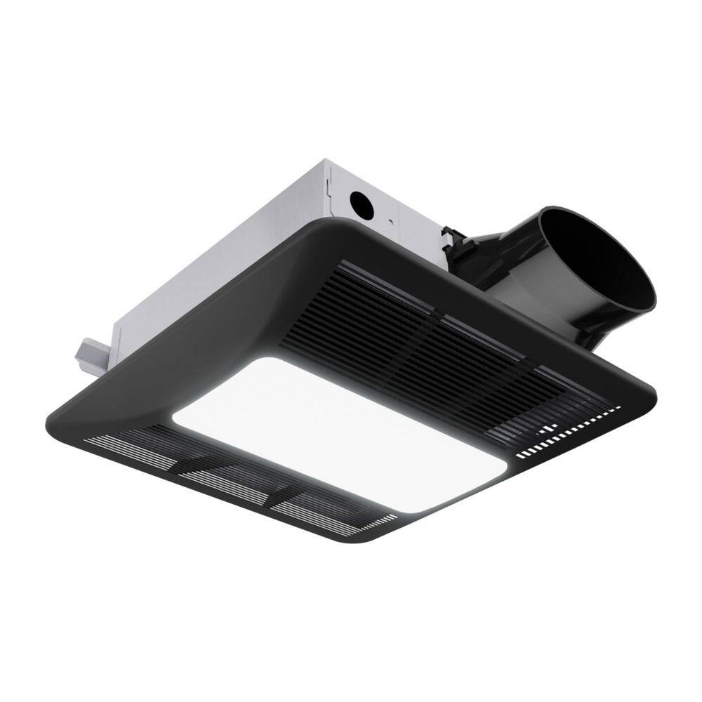 ANZZI Summers Series 100 CFM Ceiling Mount Bathroom Exhaust Fan with ...