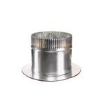 Master Flow 3-1/4 in. x 10 in. Rectangular Stack Duct Starting Collar ...