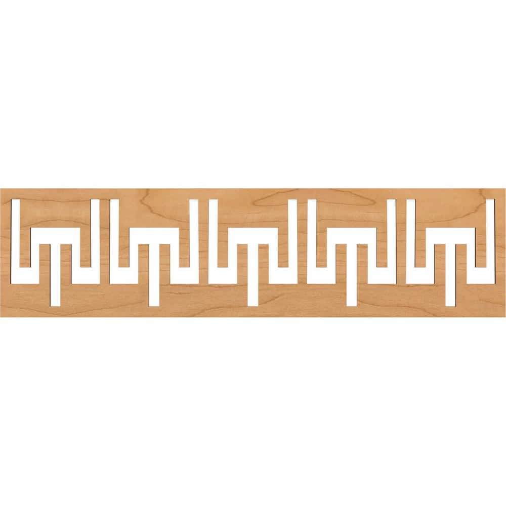 Ekena Millwork Victory Fretwork 0.25 in. D x 47 in. W x 12 in. L Maple ...
