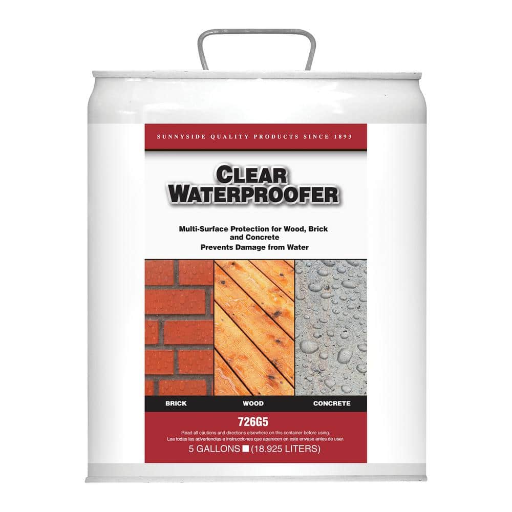 Sunnyside 5 gal. Clear Waterproofer 726G5 - The Home Depot