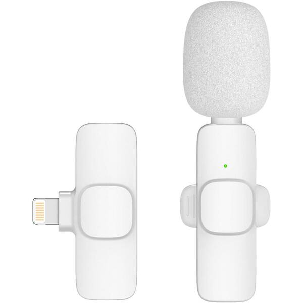 Etokfoks Wireless Lavalier Microphone for iPhone iPad, Mini Lapel ...
