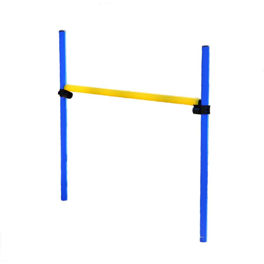 Tunearary (4-Pack) Dog Agility Jumps, Adjustable with Carrying Bag ...