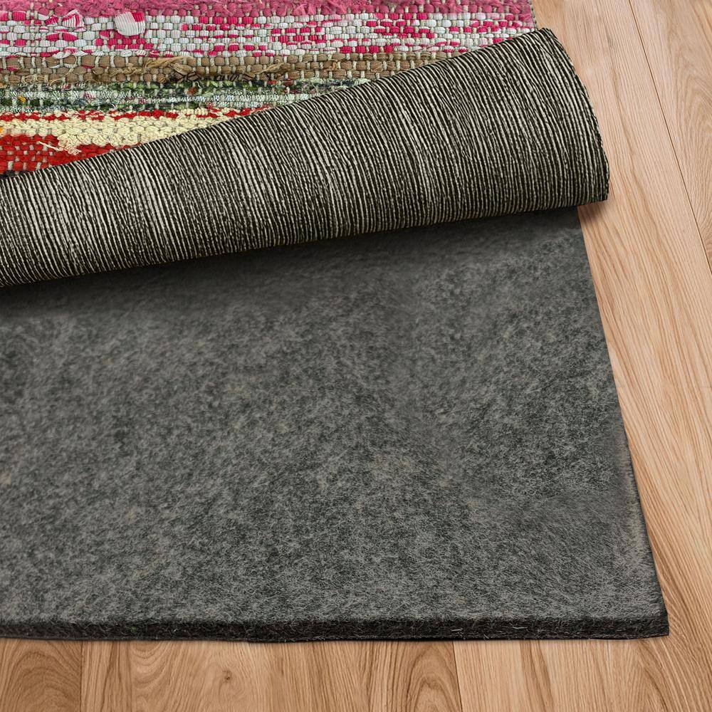 Nevlers 9 ft. x 12 ft. TPO Coated Felt Anti-Skid Rug Gripper Pad - 0.25 ...