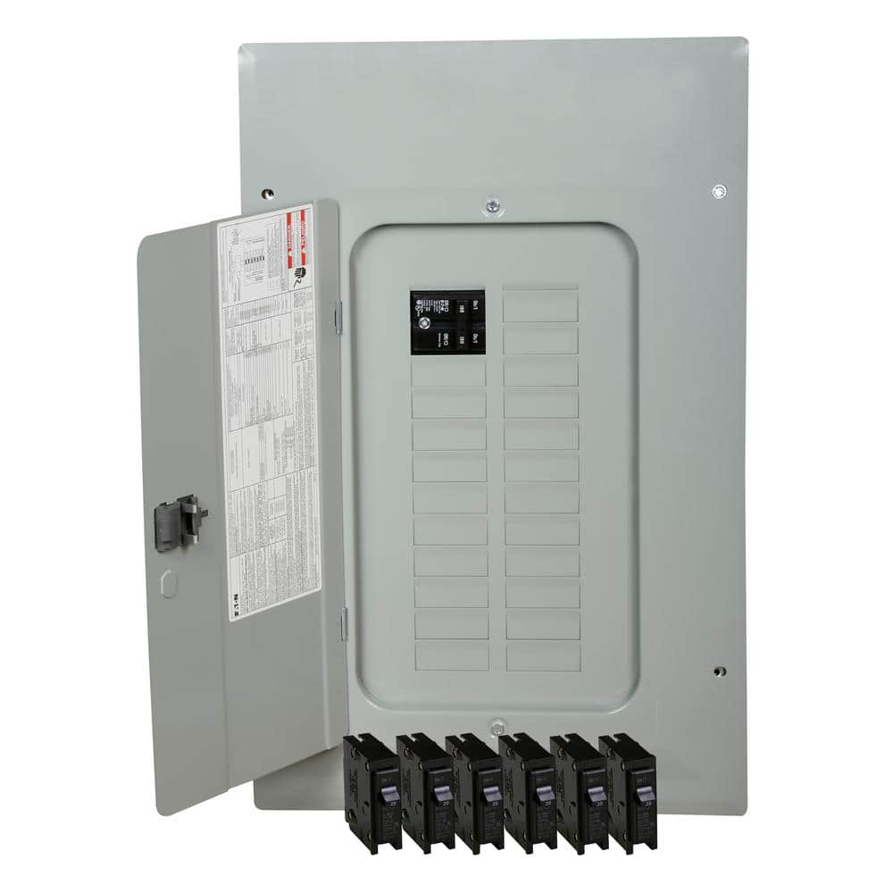 Eaton BR 100 Amp 20 Space 40 Circuit Indoor Main Breaker Loadcenter ...