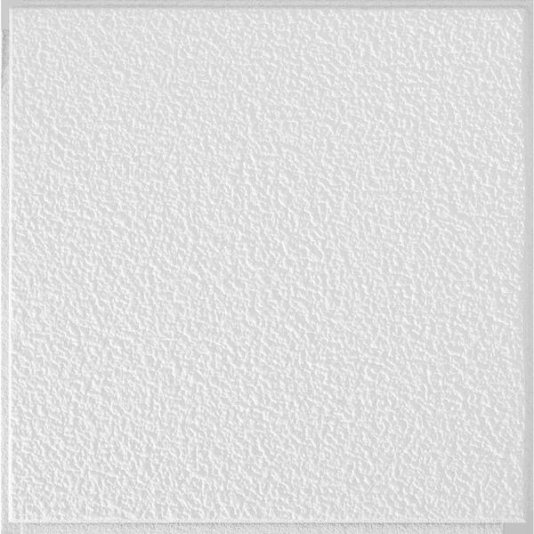 Armstrong CEILINGS Sand Pebble 1 ft. x 1 ft. Clip Up or Glue Up Ceiling ...