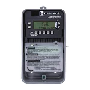 TORK 20 Amp 120-Volt to 277-Volt Astronomic Indoor/Outdoor 7-Day ...