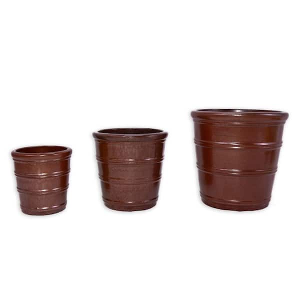 Noble House Jacob 10.04 in., 12.99 in. and 15.94 in. Tall Bean Paste ...