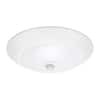 Maxxima 7 in. LED Motion Sensor Round Disk Light Ceiling Fixture, 5 CCT ...
