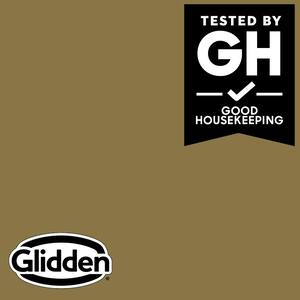 Glidden Essentials 5 gal. PPG1111-6 Pickled Okra Satin Exterior Paint ...