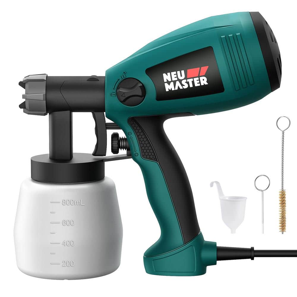 WRIGHTMASTER ‎400-Watt HVLP Electric Handheld HVLP Paint Sprayer for ...